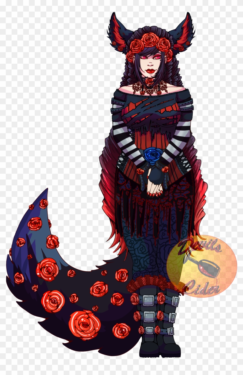 [closed] Gothic Fox - Illustration - Free Transparent PNG Clipart ...